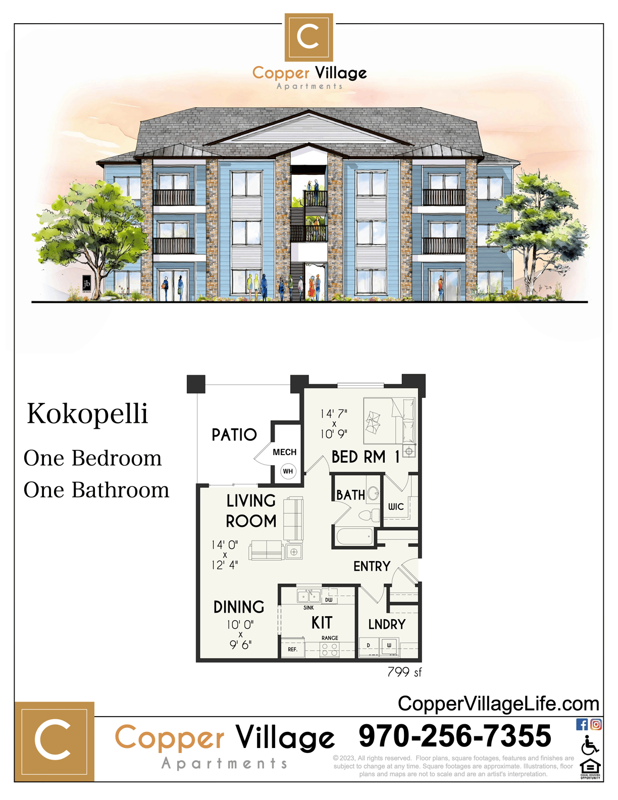 Copper Village Floor Plans